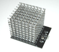 8x8x8 RGB LED Cube Shield KIT