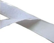 A Pair of White Adhensive Hook and Loop Tape 1" Wide 1' Long