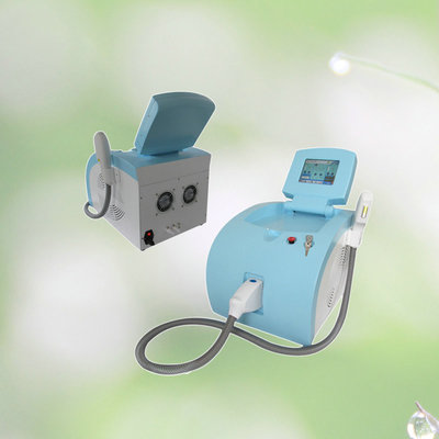 custom blue colored home E-light IPL RF Equipment with HD or Normal Resolution