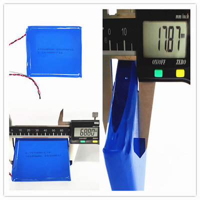 3.7 V Li Poly Rechargeable Battery Pack , 2S Battery Charger 206570