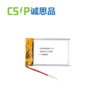 Rechargeable Lithium Polymer Battery 902248 900mah 3.7v Lipo Battery Li-ion Battery with UL1642