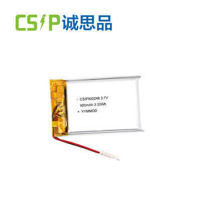 Rechargeable Lithium Polymer Battery 902248 900mah 3.7v Lipo Battery Li-ion Battery with UL1642