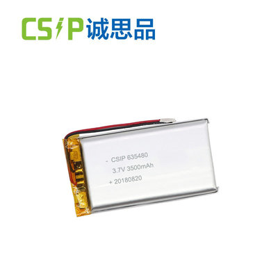 Li-po Battery Rechargeable Lithium Polymer Battery 635480 3.7V 3500mah Battery
