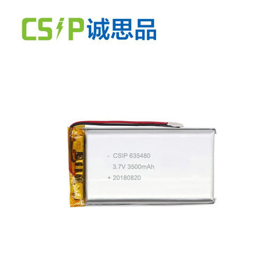 Li-po Battery Rechargeable Lithium Polymer Battery 635480 3.7V 3500mah Battery