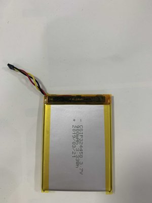 Lipo Flat Lithium Polymer Battery 324458 900mah 3.7v UL1642 Certification