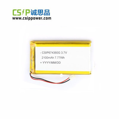 Original Lithium Ion Polymer Battery Pack , Lithium Ion Lithium Polymer For AI Device