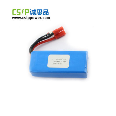 Flexible High Discharge Lithium Polymer Battery High Rate For E - Toys 903475