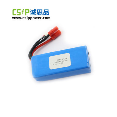 Flexible High Discharge Lithium Polymer Battery High Rate For E - Toys 903475