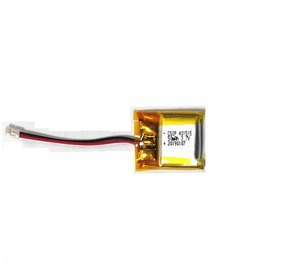 High Discharge Miniature Lithium Polymer Battery 401515 UL1642 Certification
