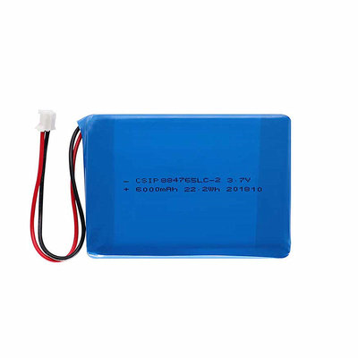 High Capacity 6000mah Lithium Ion Rechargeable Battery Fast Charging