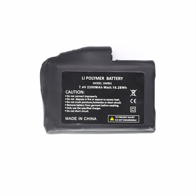 High Density Lithium Polymer Battery Enviroment Friendly Stable Discharge Voltage