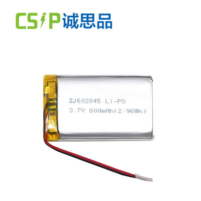 602845 High Temp Battery , High Temperature Rechargeable Battery For GPS Tracer