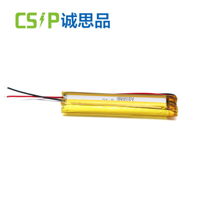 Customized Capacity High Density Li Polymer Battery 900mah Eco Friendly 101565