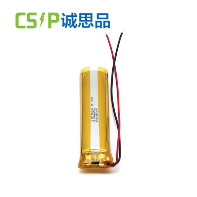 Customized Capacity High Density Li Polymer Battery 900mah Eco Friendly 101565