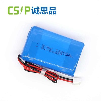 High Density Li Polymer Battery 103450 1850mah Rechargeable Li-ion Lithium  Battery