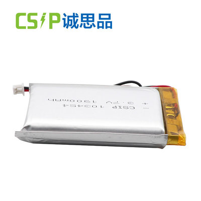 High Density Li Polymer Battery 103454 1900mah Rechargeable Li-ion Lithium  Battery