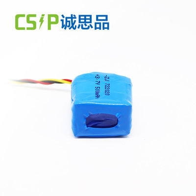 High Capacity Lithium Ion Battery , Lithium Polymer Charge Pack 722020