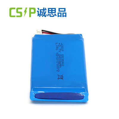Safe Lithium Polymer Battery Pack Reliable 2400mah Fast Charge Capacity