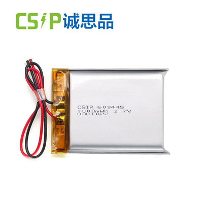 1000mAh High Discharge Lithium Polymer Battery 6034451 High Energy Density