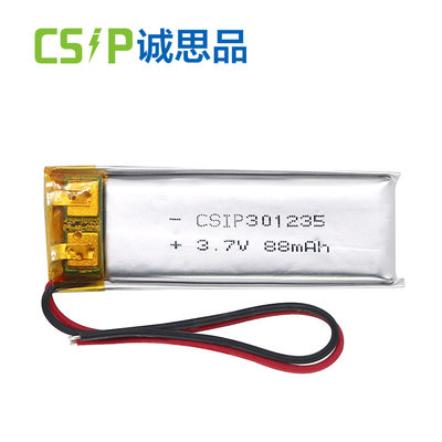High Discharge Miniature Lithium Polymer Battery Environmental Friendly