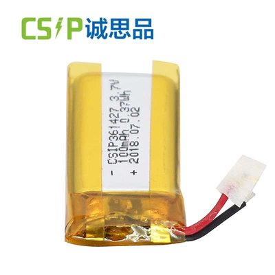 Rechargeable Lithium Polymer Battery 361427 100mah 3.7v Lipo Battery Li-ion Battery