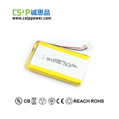 Rechargeable Flat Lithium Polymer Battery 5000mah Long Cycle Life 3989118