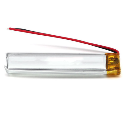 451040 135mAh Rechargeable Lithium Polymer Battery For Smart Wareble
