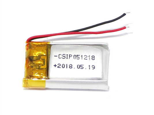 3.7v 60mAh 051218 Rechargeable Li - Ion Battery For Wireless Earphone