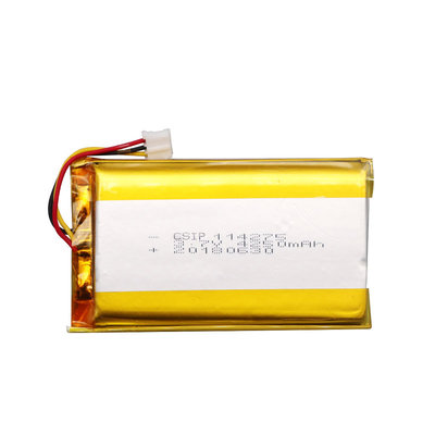 Small Li - Po And Li Ion Battery Rechargeable 114272 4250mAh High Energy Density