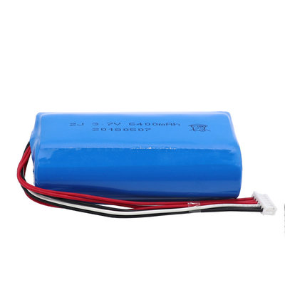 MSDS 6400mah 18650 Lithium Ion Polymer Battery For Digital Products
