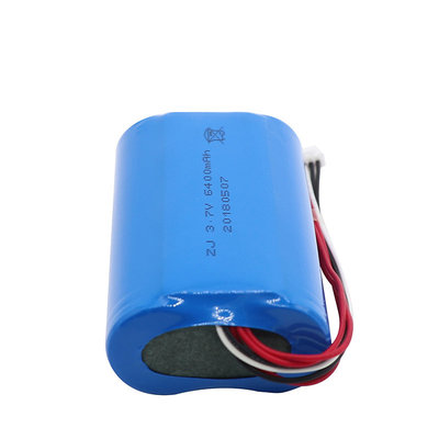 MSDS 6400mah 18650 Lithium Ion Polymer Battery For Digital Products