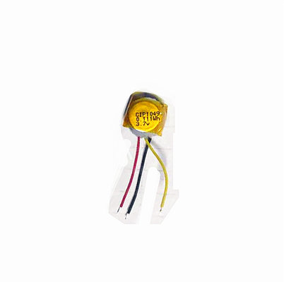 1049 30mAh 3.7V Rechargeable Lithium Coin Battery For Ear Bud TWS True Wireless Stereo