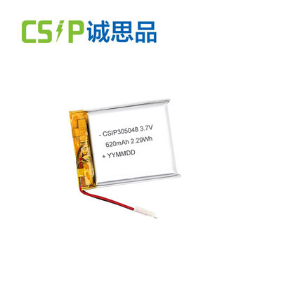 CSIP Rechargeable Lithium Polymer Battery 305048 3.7V 620mAh Lipo Battery Pack