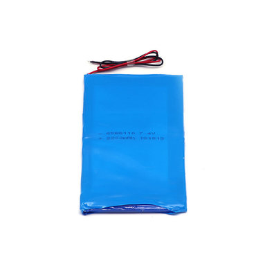 2200mah Lithium High Voltage Lithium Polymer Batteries High Energy Density
