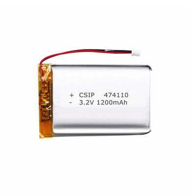 1200mAh Lipo High Temperature Lithium Ion Battery LiFePO4 5C 104145