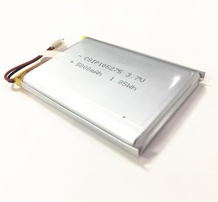 105275 Standard Lithium Polymer Battery 5000mah Custom Discharge Cut - Off Voltage