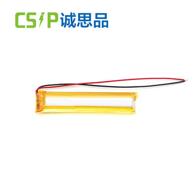 Customized Capacity High Density Li Polymer Battery 900mah Eco Friendly 101565