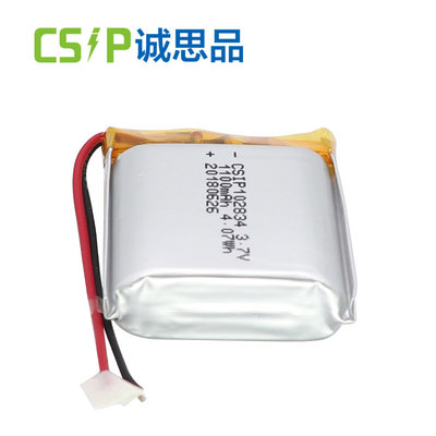 Safety High Density Li Polymer Battery Rechargeable High Cycle Life 102834