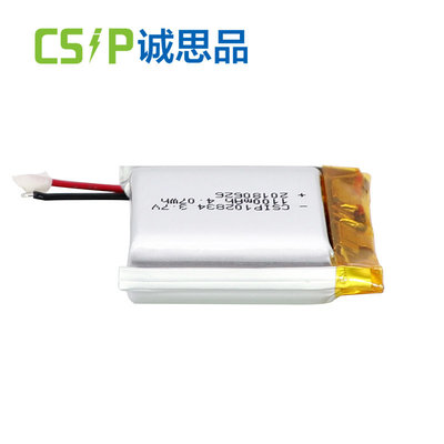 Safety High Density Li Polymer Battery Rechargeable High Cycle Life 102834