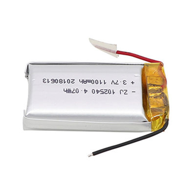 102540 1000mah Rechargeable Lithium Polymer Battery For Digital Products Power Bank