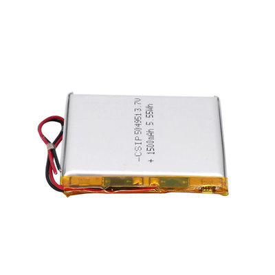 Pouch Type 504951 1000mah Rechargeable Li - Po Battery Pack With 1 Year Warranty