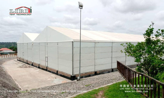 Clear Span Aluminium Alloy Tents with Hardwall For Warehouse
