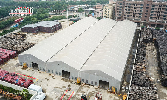 Large Tent for Warehouse with ABS wall Electric Rolling Door