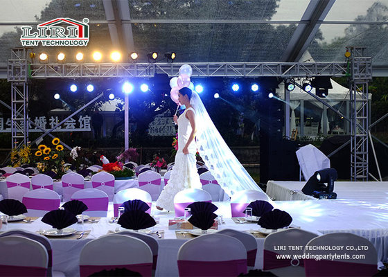 Wholesale Luxury Decorate Wedding Marquee Tent with Chandelier Inside