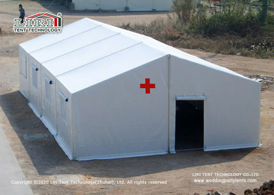 Strong Wind Resistance Aluminum Frame Disaster Relief Refugee Medical Tent for Sale