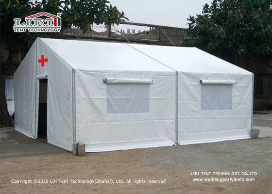 Strong Wind Resistance Aluminum Frame Disaster Relief Refugee Medical Tent for Sale