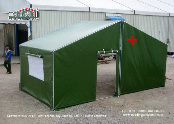 Strong Wind Resistance Aluminum Frame Disaster Relief Refugee Medical Tent for Sale