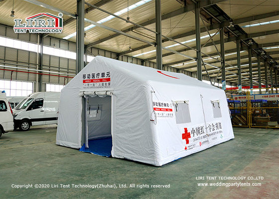 Emergency Negative Pressure Medical Disaster Inflatable Isolation Tent 10 person China