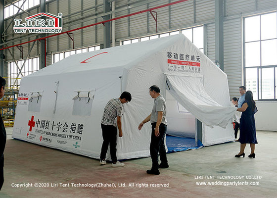 Emergency Negative Pressure Medical Disaster Inflatable Isolation Tent 10 person China