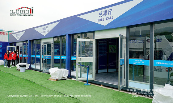 Outdoor Small Shop Aluminum Modular Tent with Waterproof Cover from Liri Tent